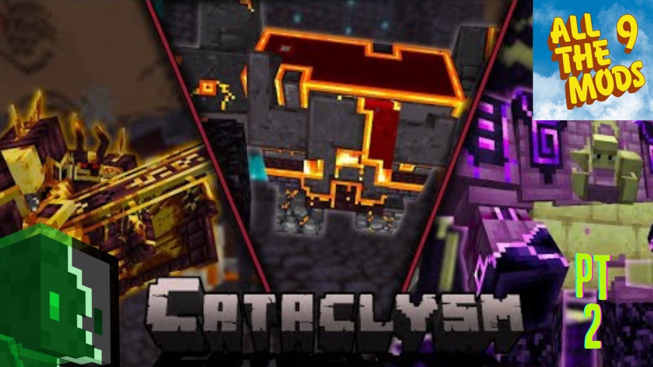 Minecraft All The Mods 9 Cataclysm Mod Bosses Pt2 - YouTube