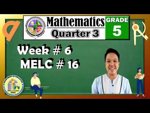GRADE 5 Q3 WEEK 6 FORMULATING THE RULE IN FINDING THE NEXT TERM IN A SEQUENCE - YouTube