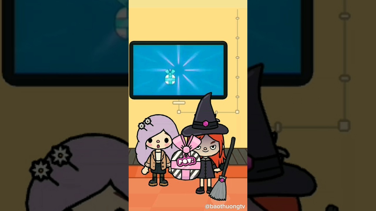 Witch robber☻️ new free gift girl toca boca #tocalifeworld #game # ...