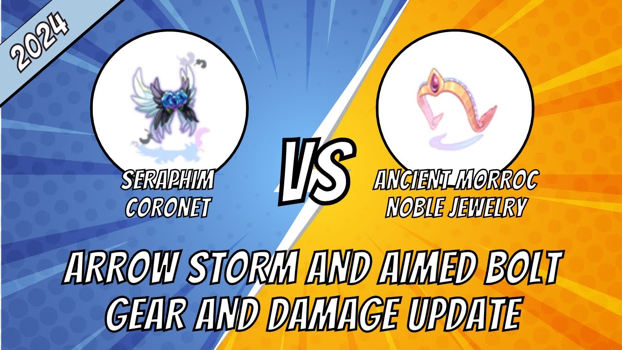 iRO Chaos - Seraphim Coronet VS Ancient Morroc Noble Jewelry - Arrow ...