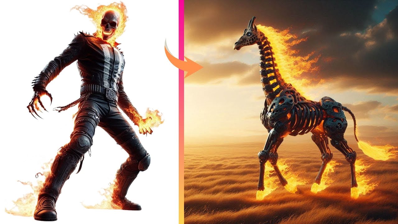 Superheroes but GIRAFFE 🦒 (Marvel & DC) #ai #marvel #dcr #superhero # ...