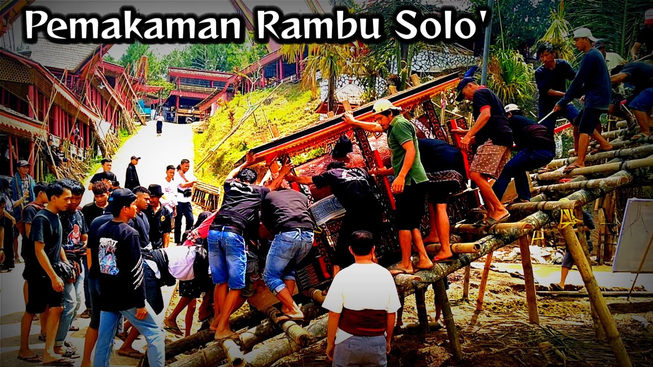 Pemakaman Rambu Solo' Tradisi Suku Toraja - YouTube