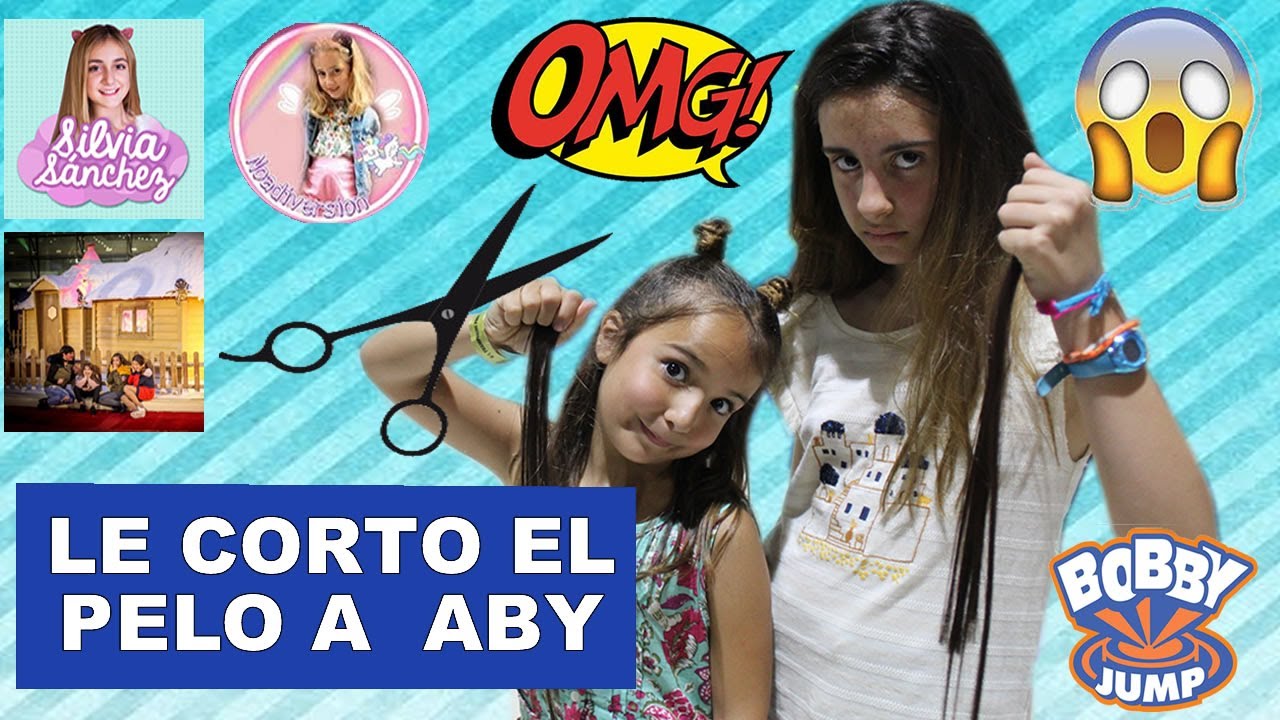 Le CORTO el PELO a JUGANDO CON ABY 😱 y se ENFADA MUCHISIMO😡 + 24 HORAS ...