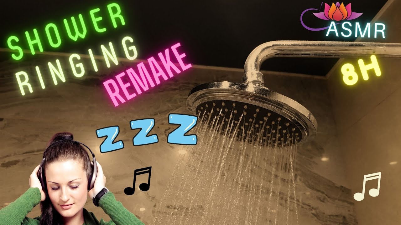 Shower Cabinet Splash💦 & Hum🎶 (8H VISUALS + NO ADS) || Sleep Sound #100 ...