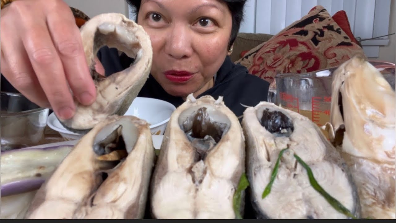 SINIGANG BANGUS BELLY FATS + PATIS SILI LEMON MUKBANG | FILIPINO FOOD ...