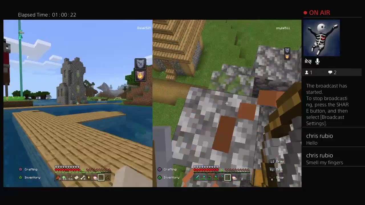 Remy and Kaede plays Minecraft - YouTube