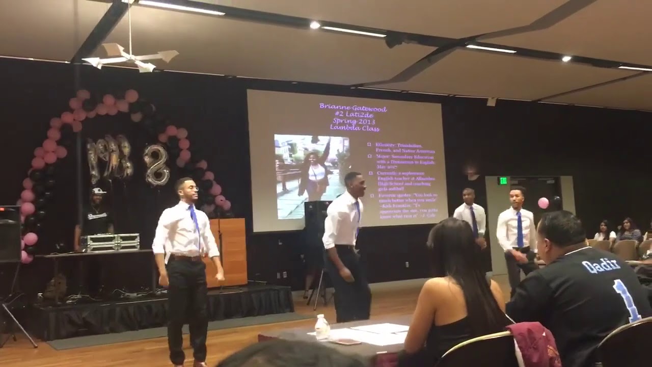 Omega Phi Chi Stroll Competition 2017 ASU - YouTube