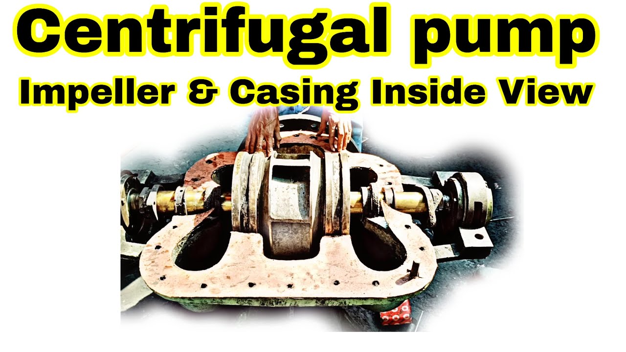 Centrifugal Pump Impeller And Casing Inside View 👀 - YouTube