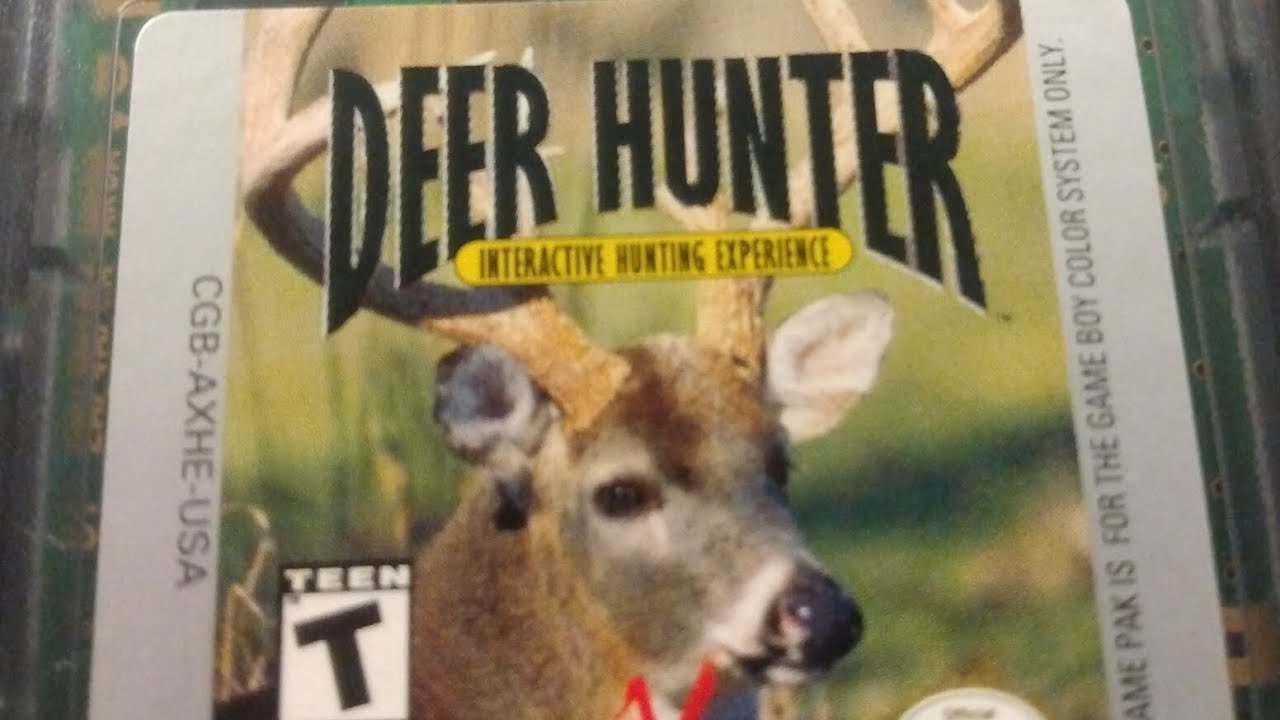 DEER HUNTER FOR GAMEBOY COLOR(1997)!!!! RETRO GAMING!!!! HAD A BLAST ...