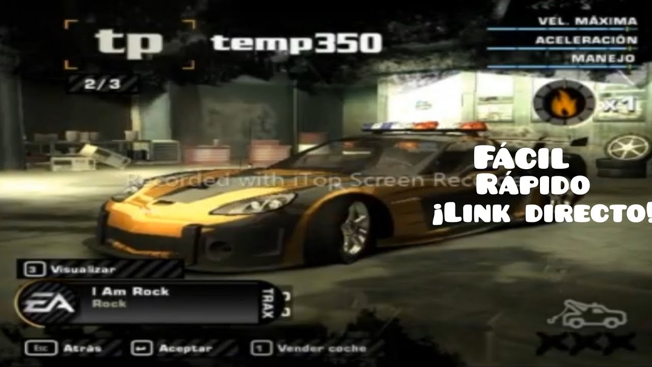 Como hacer el auto beta de Cross. need for speed most wanted 2005 ...