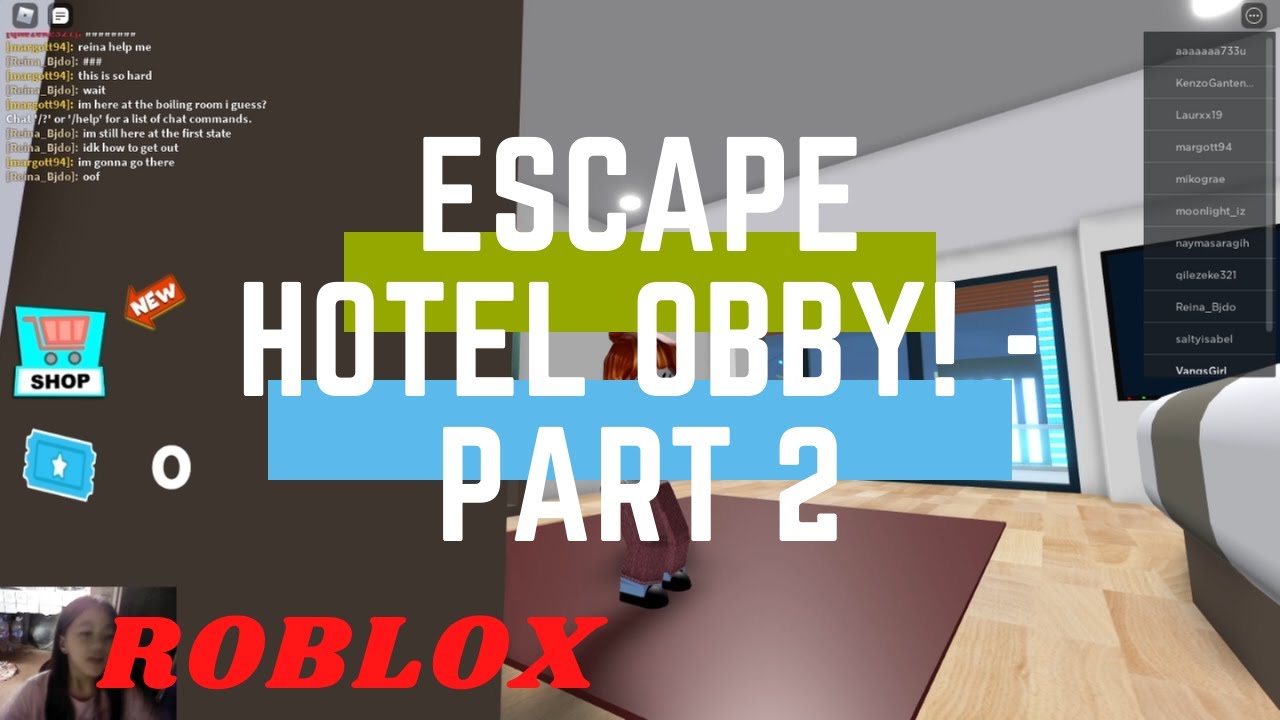 Escape the Hotel Obby (Roblox) - Part 2 I surrender! - YouTube
