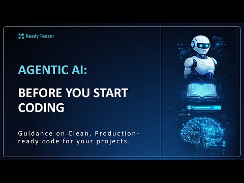 AAIDC WK3 L1 Code Standards at Ready Tensor - YouTube