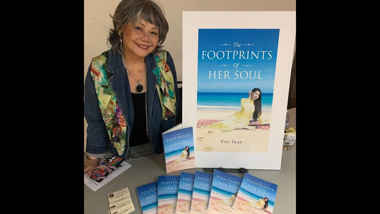 Author Vivi Tran Shares her Story the Footprints of Her Soul - YouTube