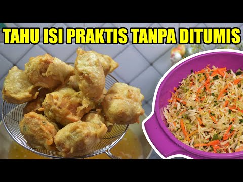 100 Tahu Berontak Kilat Ala Tukang Gorengan Jual Rp. 1000