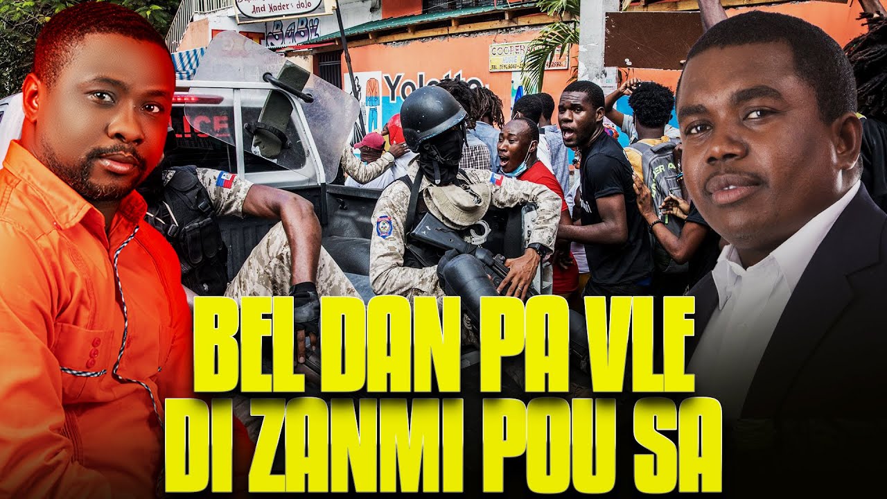 Andre Michel fenk manke pran Bwa kale Guy frape ankò zen an melanje ...