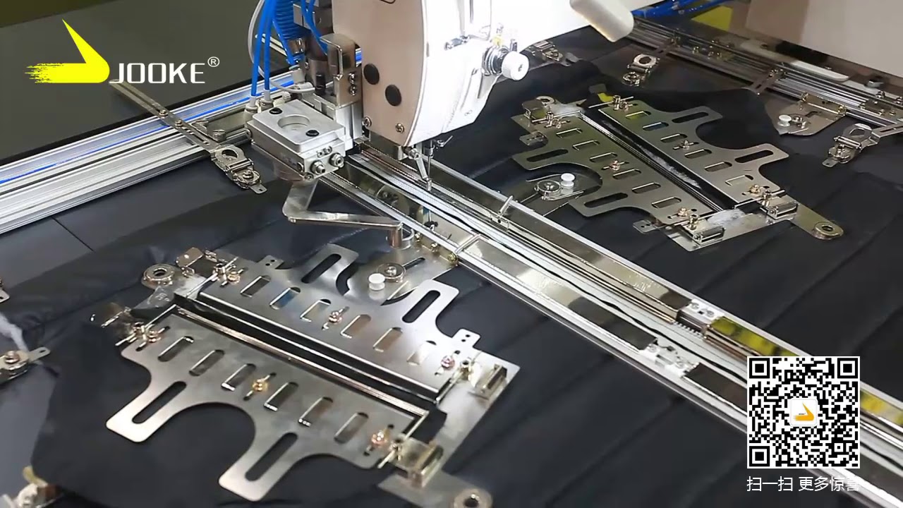 JOOKE Template Sewing Machine for Front part combination - YouTube