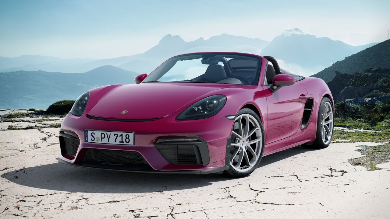 Porsche 718 Spyder Paint Colours | Paint to Sample / Custom Colour ...