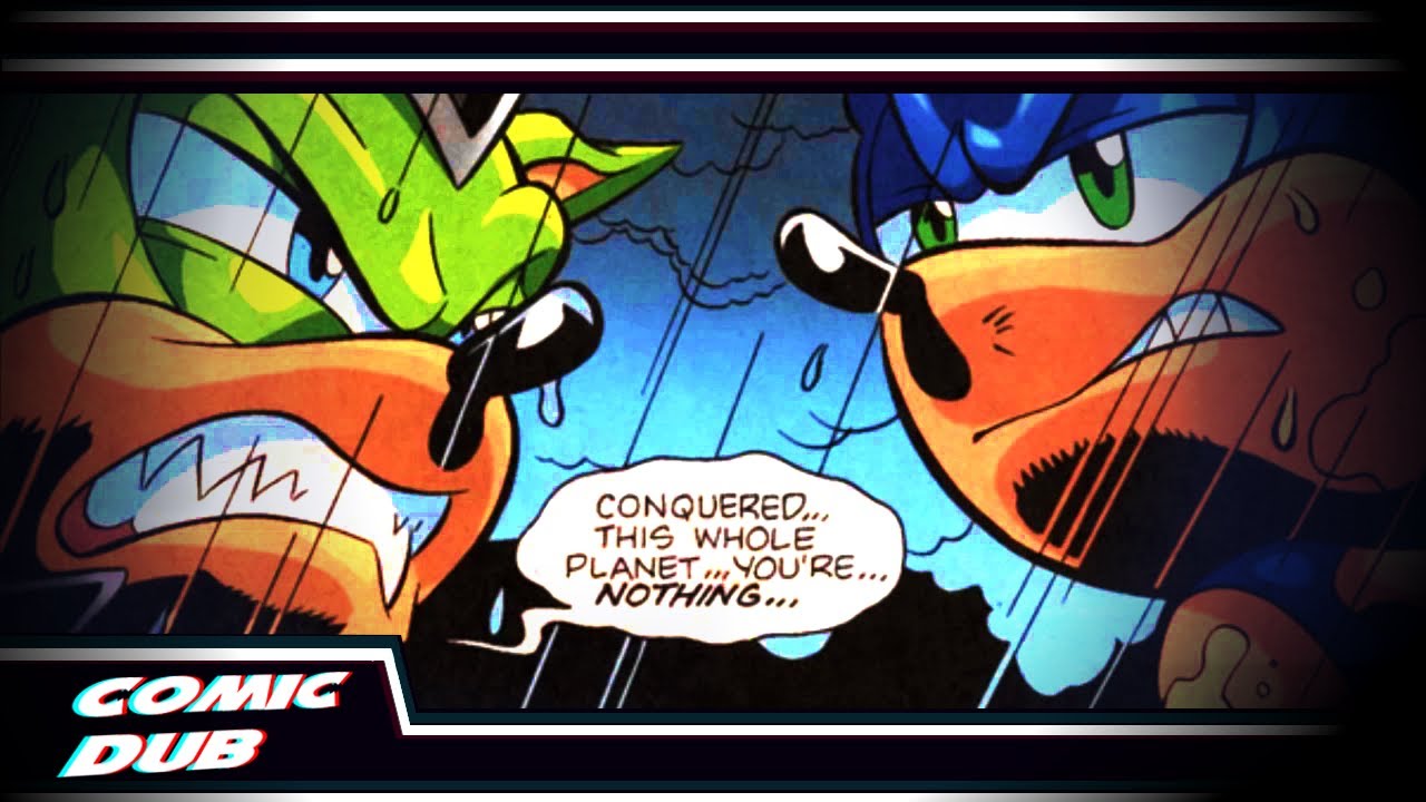 ARCHIE COMICS - Sonic VS Super Scourge - la derrota de Scourge ...