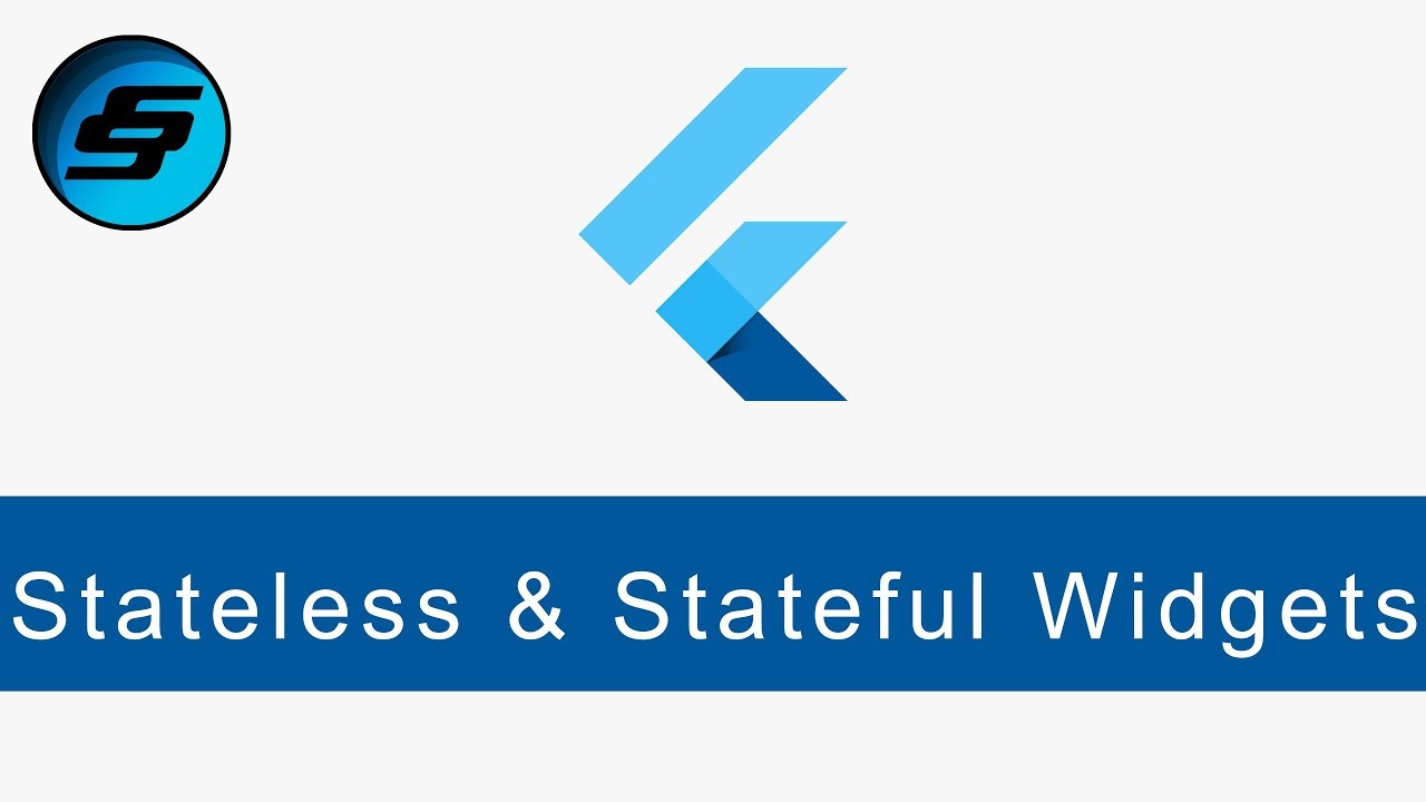 Stateless Vs Stateful Widgets Flutter Programming Youtube 4343