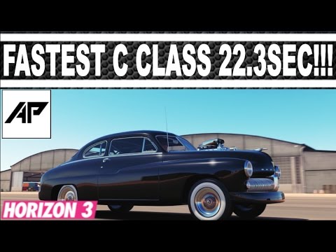 Forza Horizon 3 / Mercury Coupe C Class Drag Tune / 22.356Sec / #10 In ...