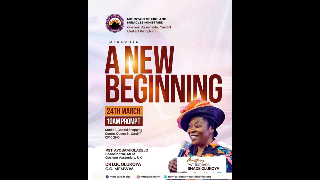 Sunday Service||NewBeginning||Pst(Dr)Shade Olukoya||24-03-2024 - YouTube