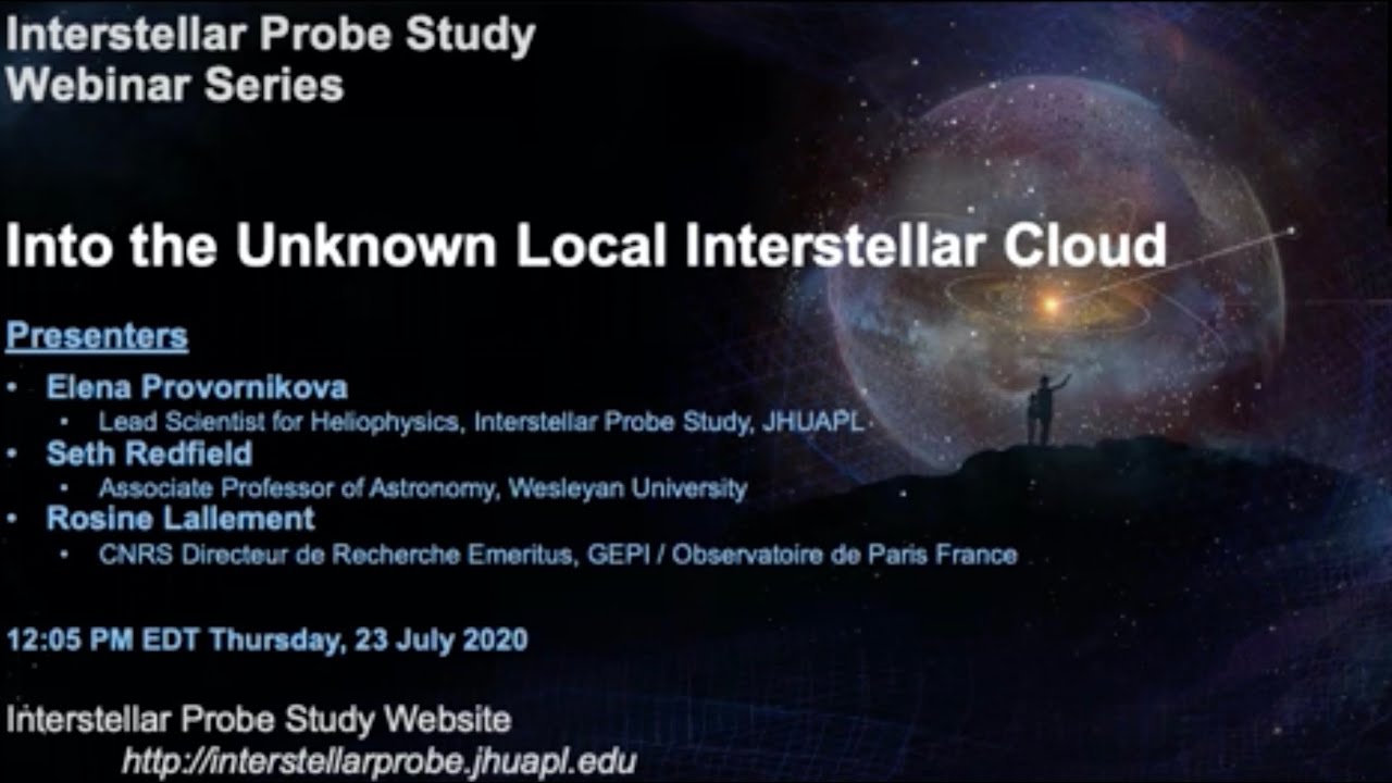 Into the Unknown Local Interstellar Cloud - YouTube