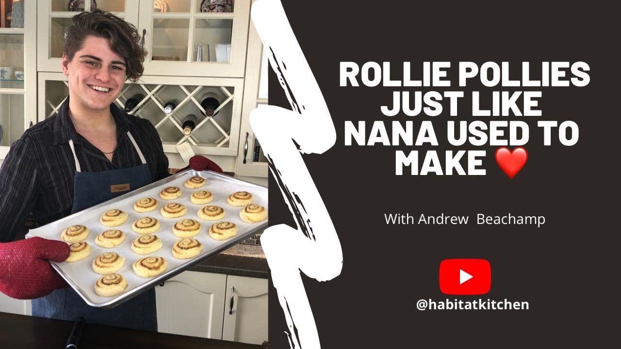 Rollie Pollies Using Nana's Recipe - YouTube