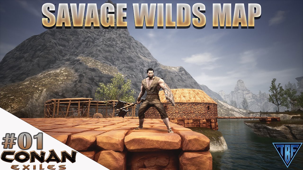 The Savage Wilds Map is incredible! Fresh start Conan Exiles Community ...