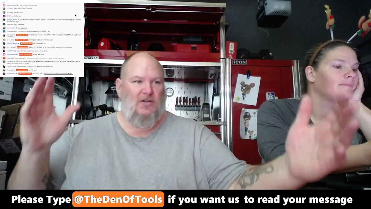 The Den of Tools Live Stream - YouTube
