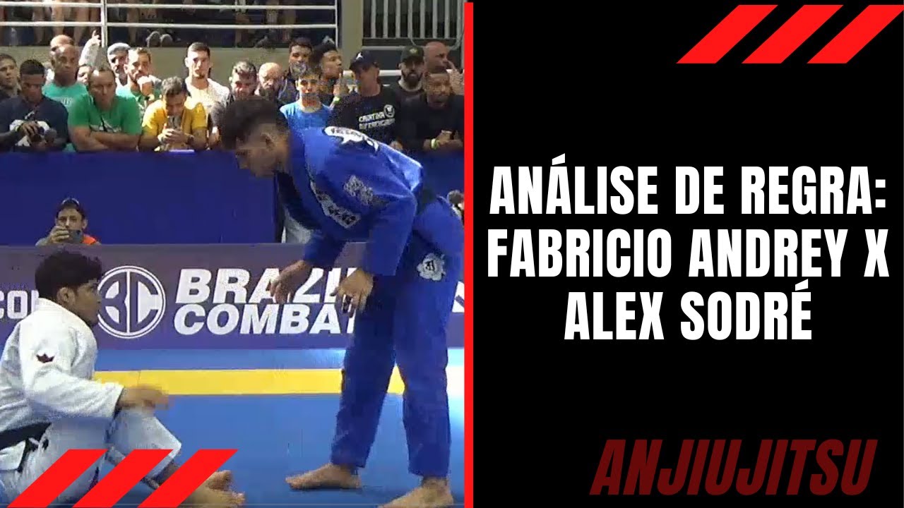 Breakdown de regras: Fabricio Andrey x Alexsandro Sodre no Brasileiro ...