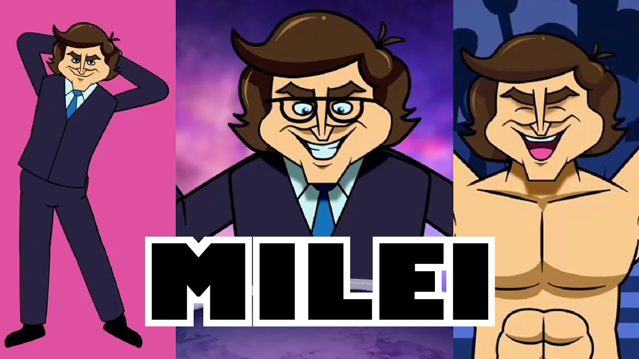 Milei Animado - Compilación de Cartoons! - YouTube