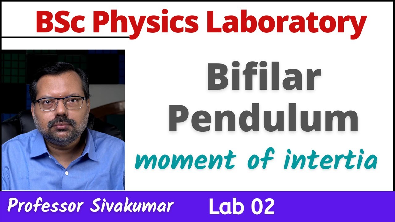 Bifilar Pendulum Experiment: Determination of Moment of Inertia - YouTube
