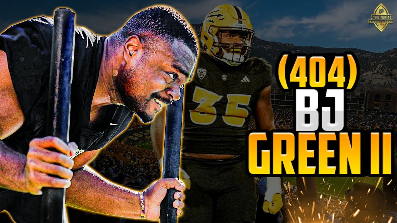 Colorado Edge Rusher B.J. Green II - What I learned - YouTube