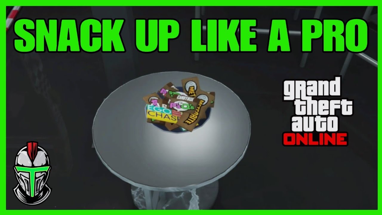 Snack Up Like a PRO! GTA Online! Most Efficient Way To Use Snacks ...