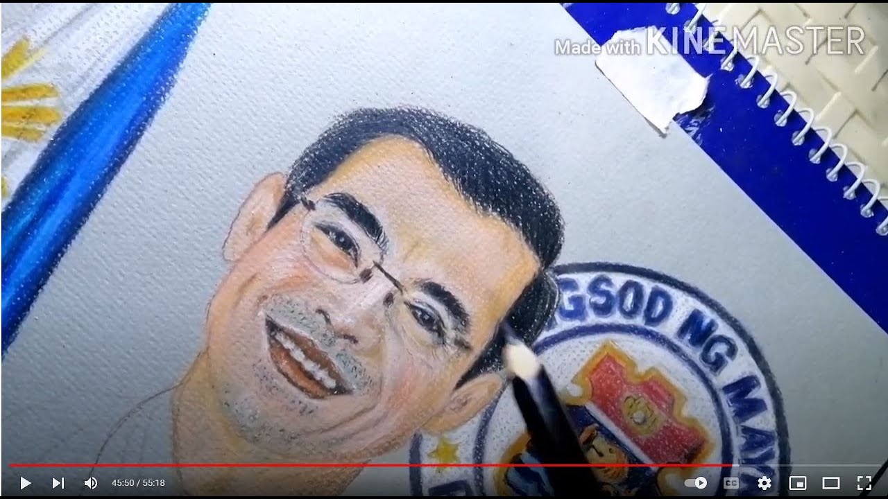 ISKO MORENO color pencil drawing / lalabshobbies - YouTube