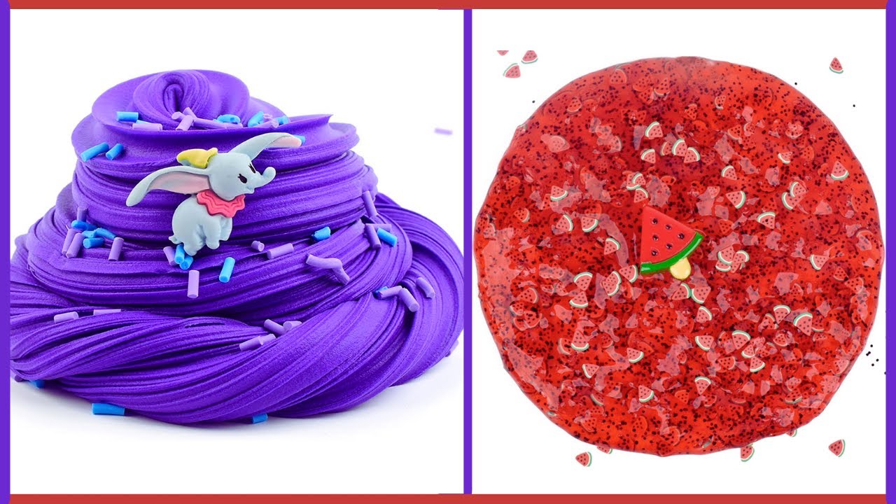 Oddly Satisfying Slime ASMR - Relaxing Sounds (No Talking) and Soothing ...