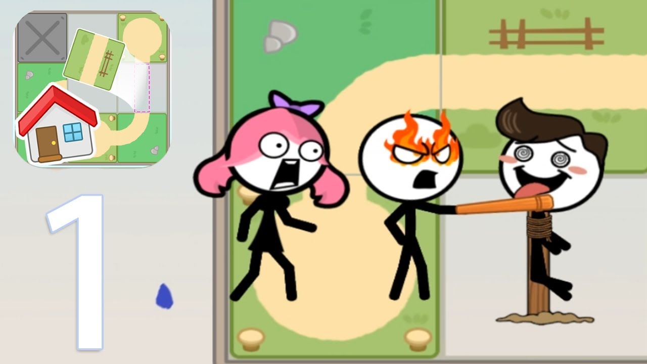 Go to Dream - Fun Stickman Puzzle Game - Levels 1 - 25 - Gameplay ...