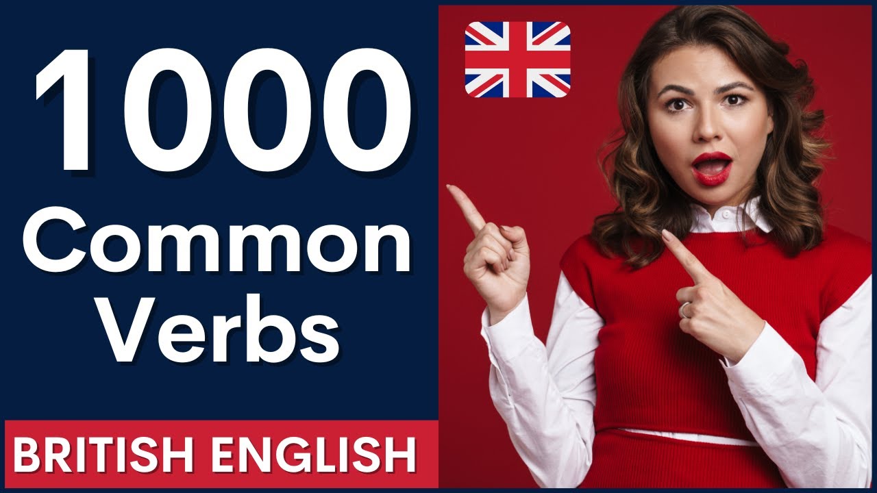 1000 Most Common English Verbs Learn English Vocabulary - YouTube
