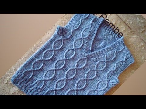 Süveterde arka kol kesimi anlatımlı   Sonsuzluk Süveter 2. Bölüm 3 Yaş Erkek Çocuk Süveteri