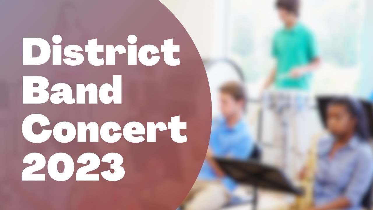 District Band Concert - YouTube