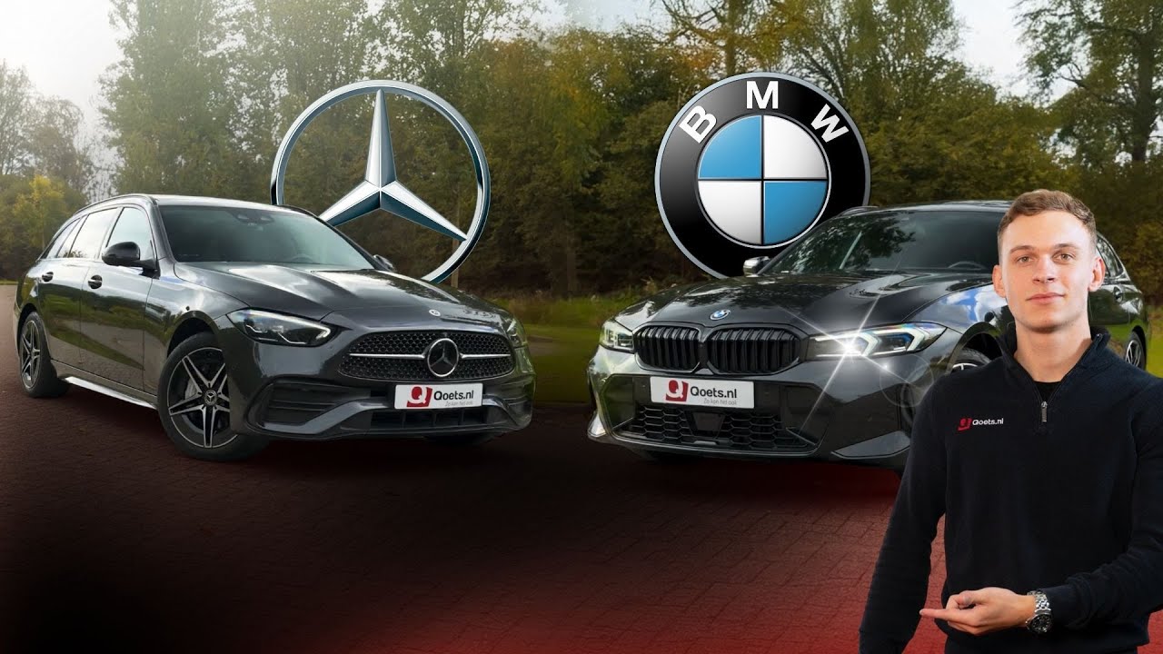 Mercedes C300e Estate VS BMW 330e Touring | WELKE PHEV is het BESTE ...