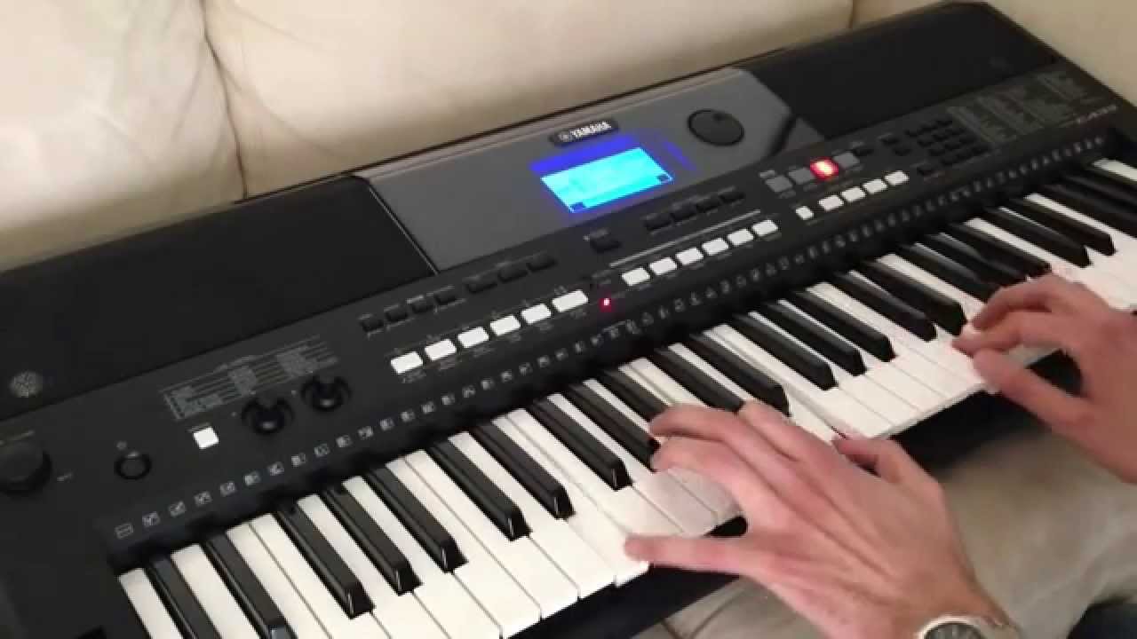 Yamaha PSR Series PSRE433 - YouTube