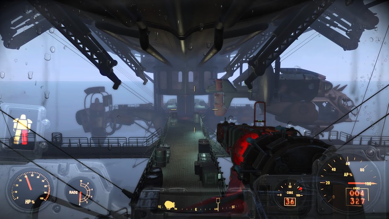 Fallout 4 - Prydwen Walkthrough - YouTube