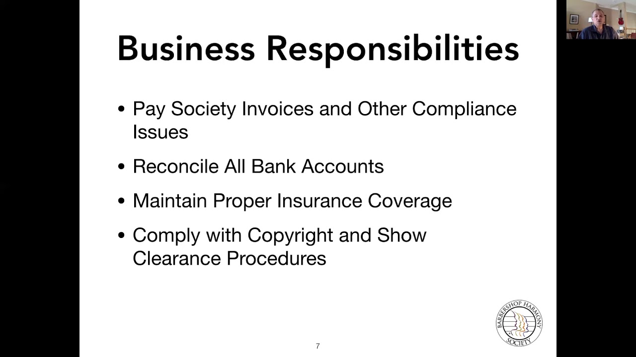 SWD Chapter Treasurer Class - YouTube