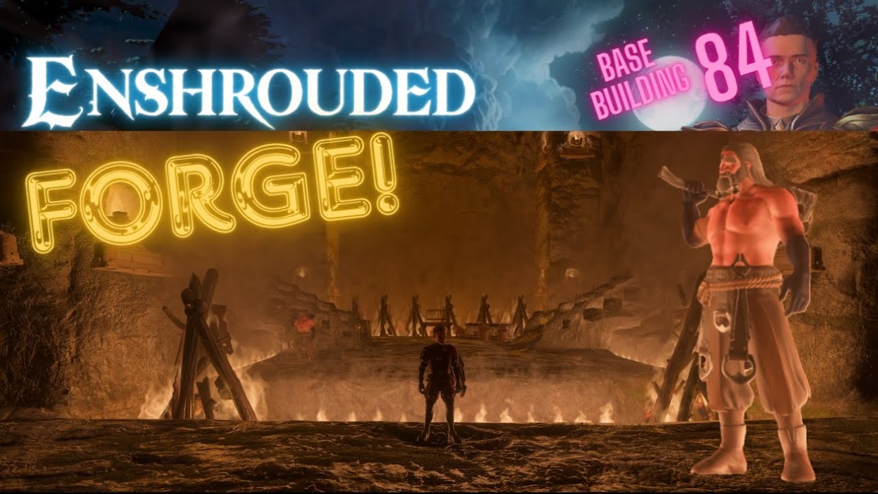 Enshrouded | Building a forge for the Blacksmith - YouTube