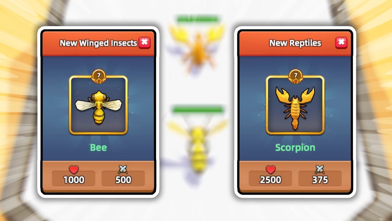 Insect Fusion Evolution | Merge Master: Insect Fusion #1 - YouTube