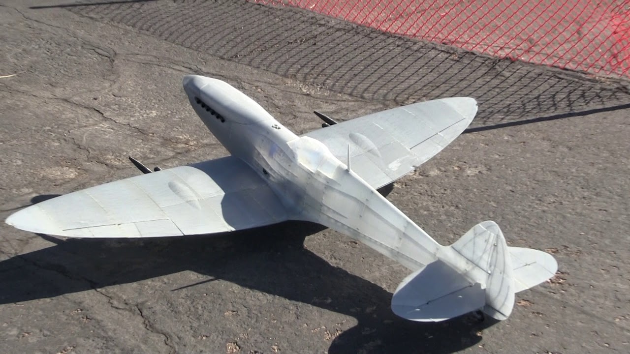Rick's 3D-Printed Spitfire - YouTube