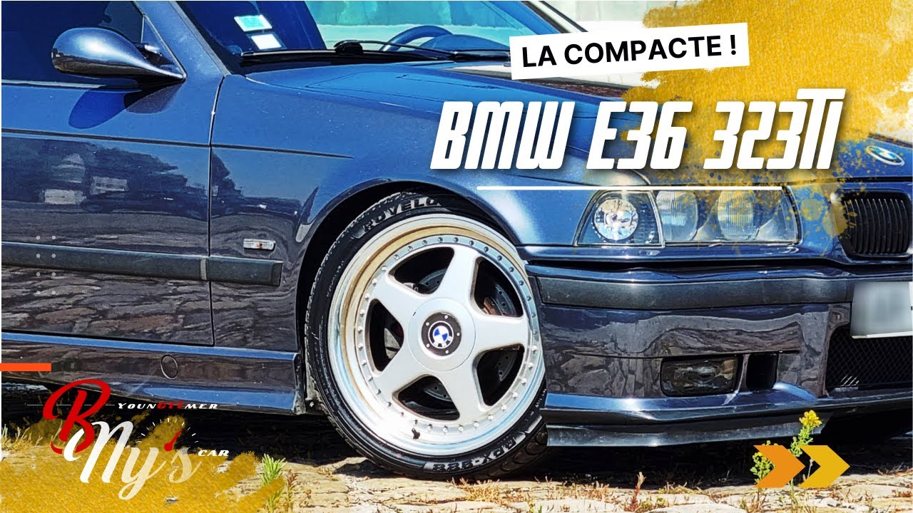 BMW (E36) 323ti compact : ça sonne fort sans silencieux ! - YouTube