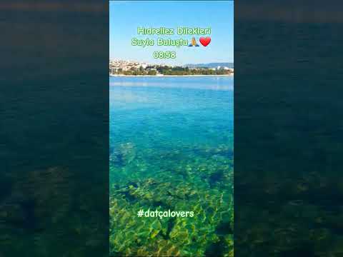 Hıdrellez Dilekleri Suyla Buluştu #datça #hıdrellez #hızır #ilyas #wishes #dilektut #happened #love