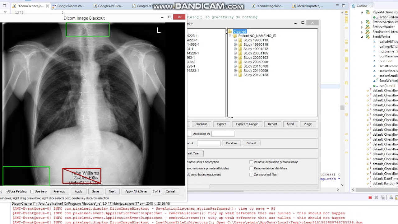dicomcleaner demo - YouTube